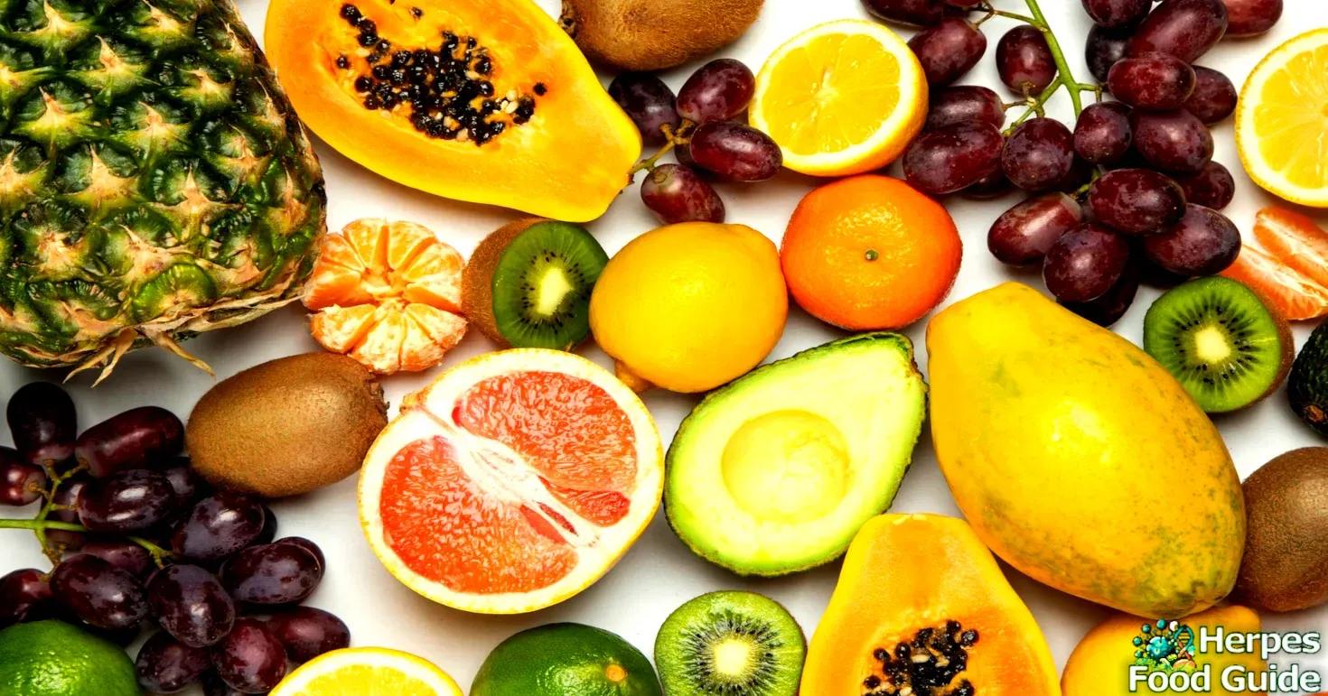 Pomegranate - Lysine and Arginine Nutrient Content, Herpes Information