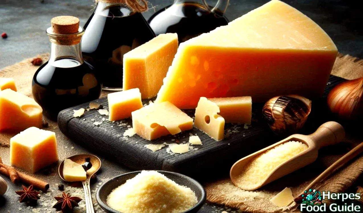 Parmesan Cheese - Lysine and Arginine Nutrient Content, Herpes Information