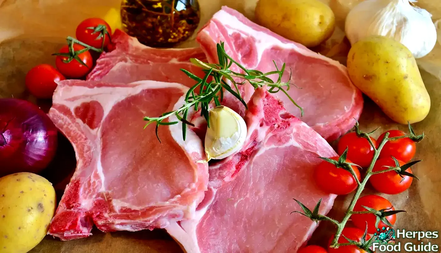 Pork Spareribs - Lysine and Arginine Nutrient Content, Herpes Information