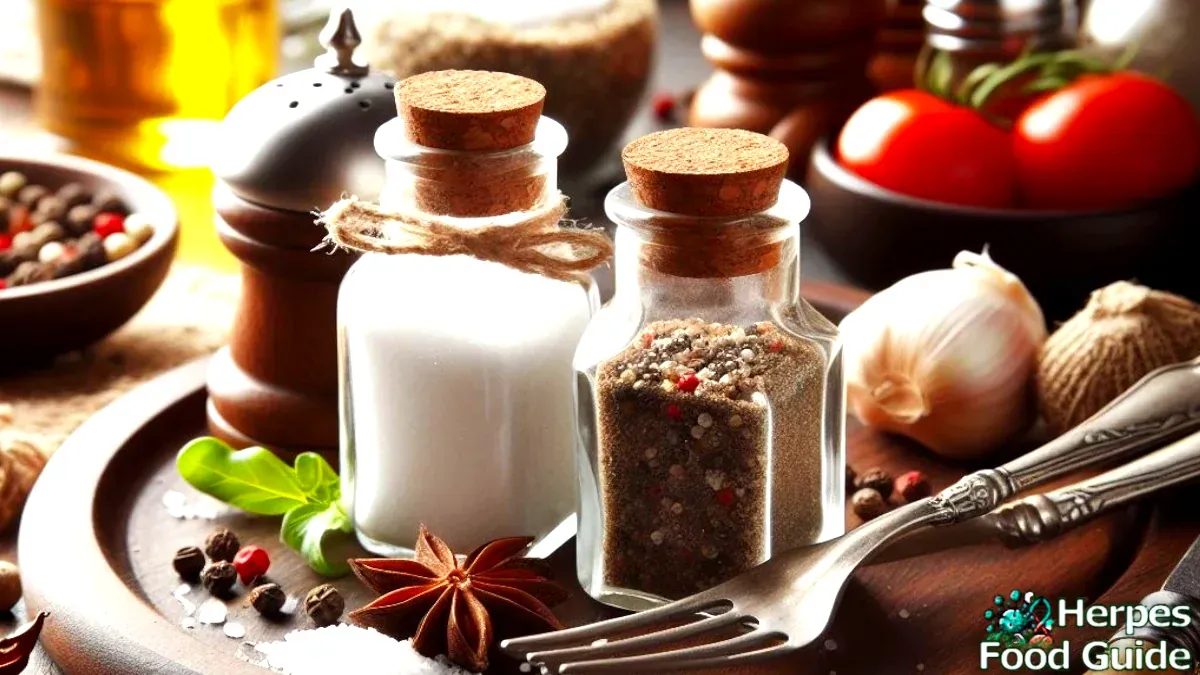 Salt - Lysine and Arginine Nutrient Content, Herpes Information